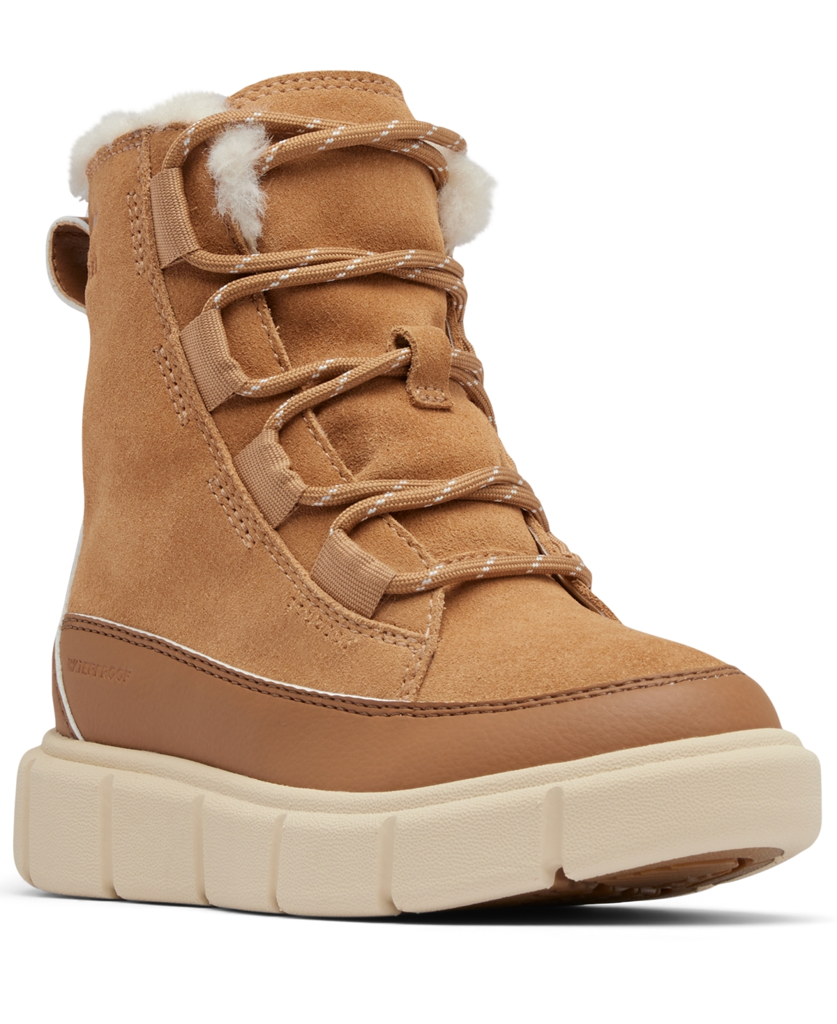 Click here for Sorel Childrens Explorer Iii Lace-Up Waterproof Bo... prices