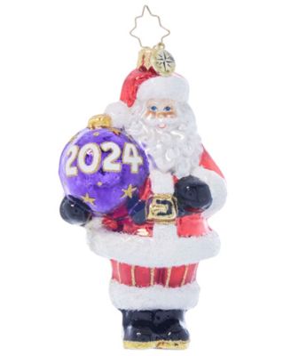 Christopher Radko Santa's Keepsake 2024 Ornament - Macy's