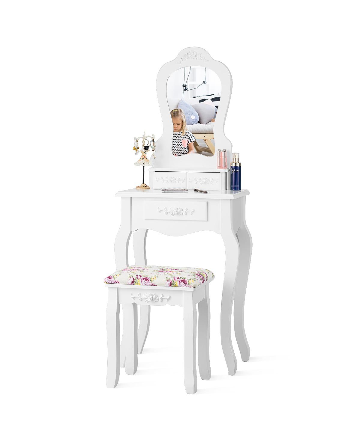 Click here for Costway Vanity Jewelry Makeup Dressing Table Stool... prices