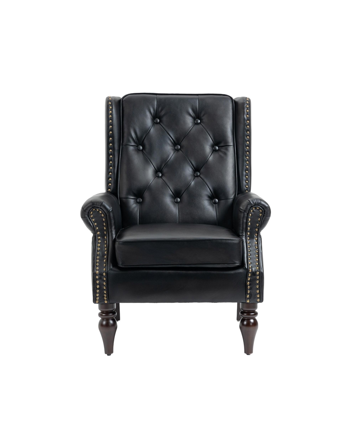 Click here for Mondawe Wood Frame Armchair  Modern Accent Chair L... prices