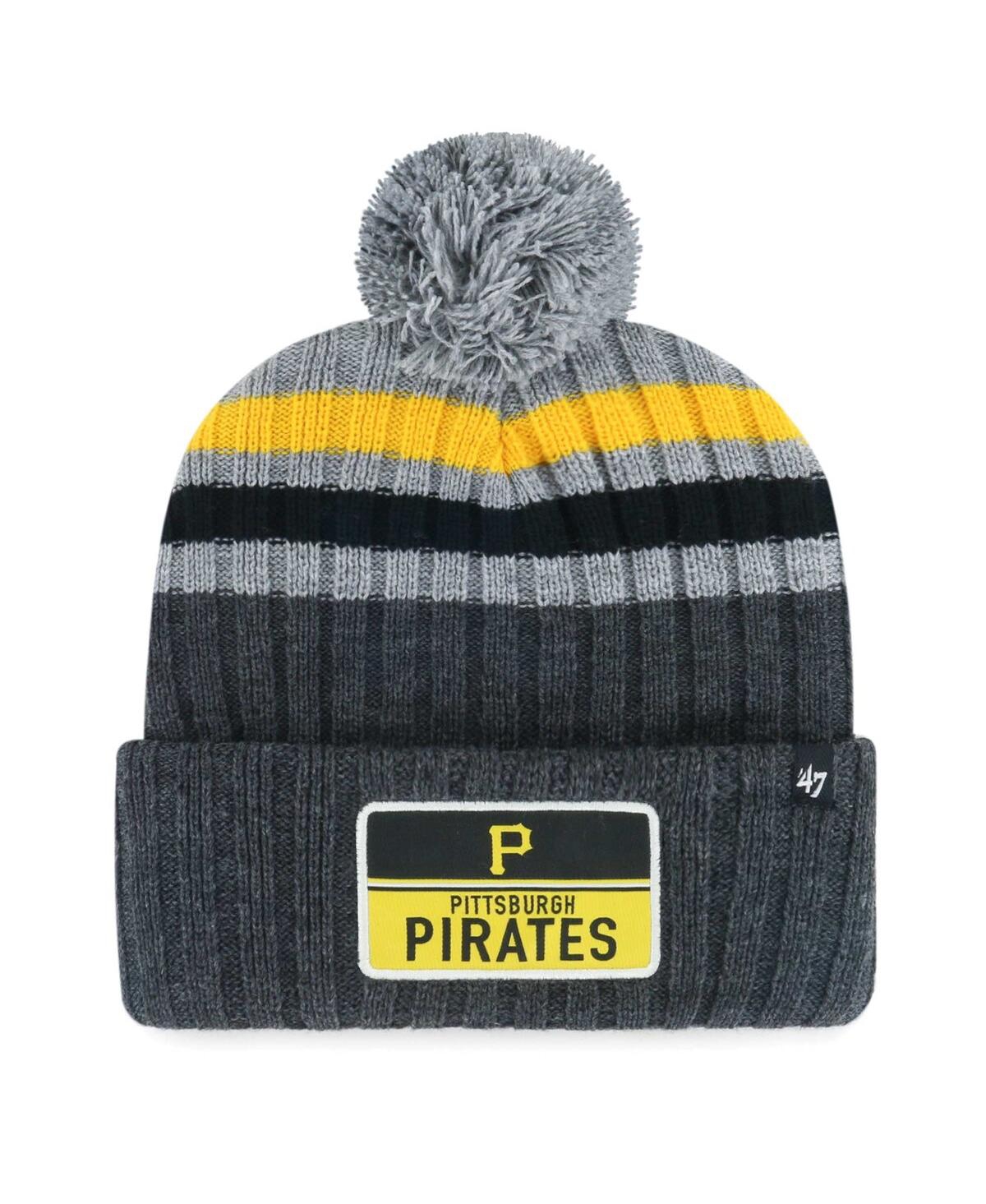 Click here for 47 Brand Mens Gray Pittsburgh Pirates Stack Cuffed... prices
