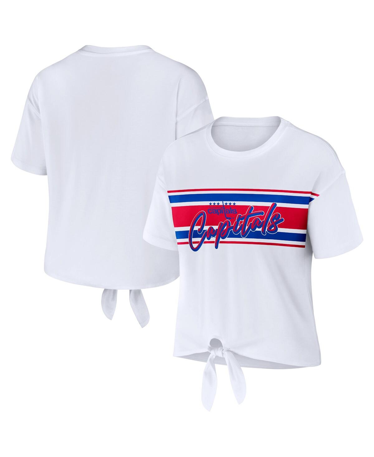 Click here for Wear by Erin Andrews Womens White Washington Capit... prices