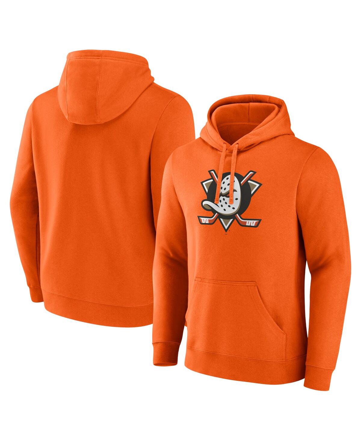 Click here for Fanatics Mens Orange Anaheim Ducks Primary Logo Fl... prices