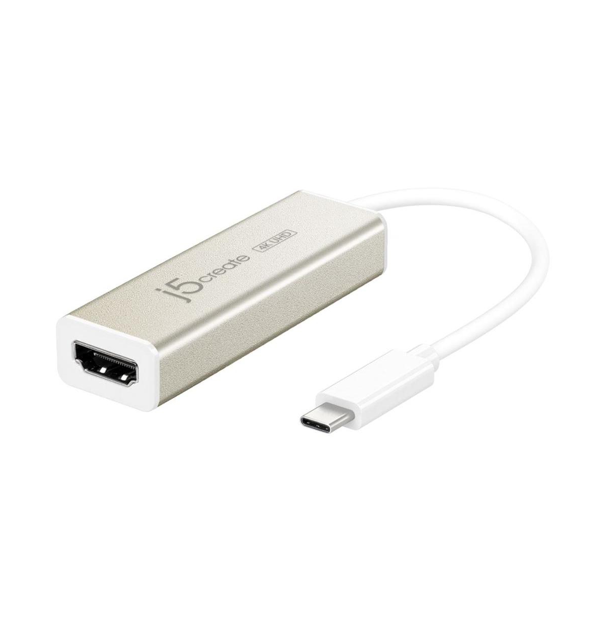Click here for j5create Usb Type-c to 4K Hdmi Adapter - Champagne... prices