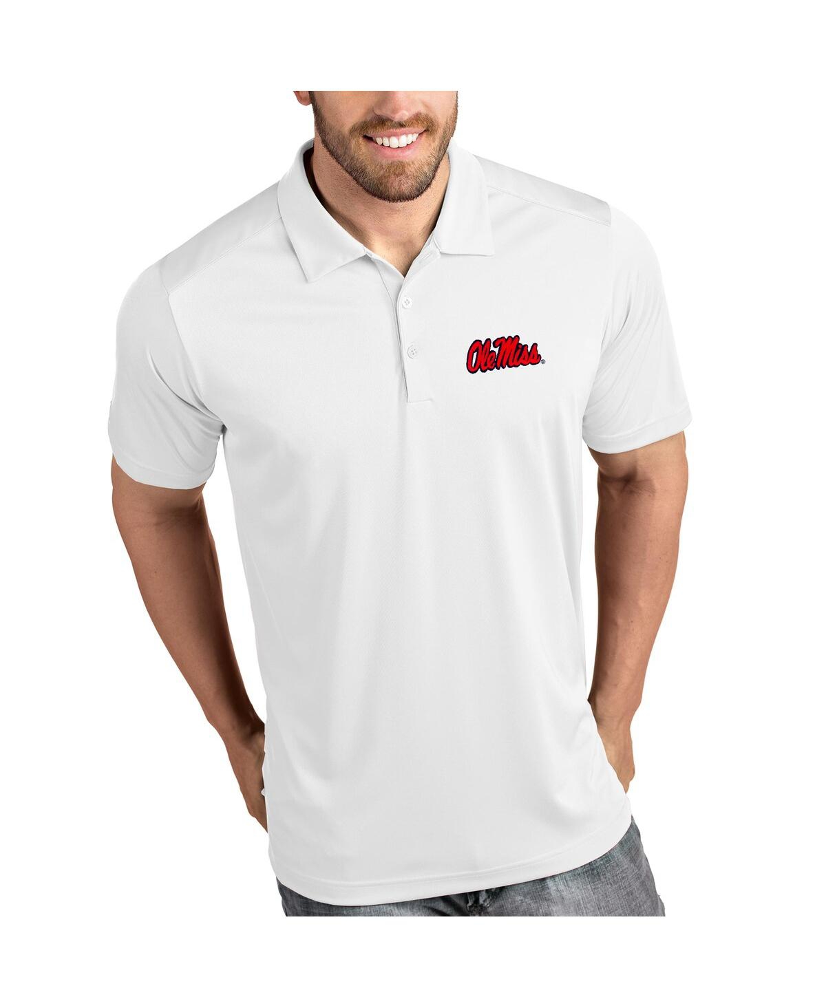 Click here for Antigua Ole Miss Rebels Antigua Tribute Polo - Whi... prices