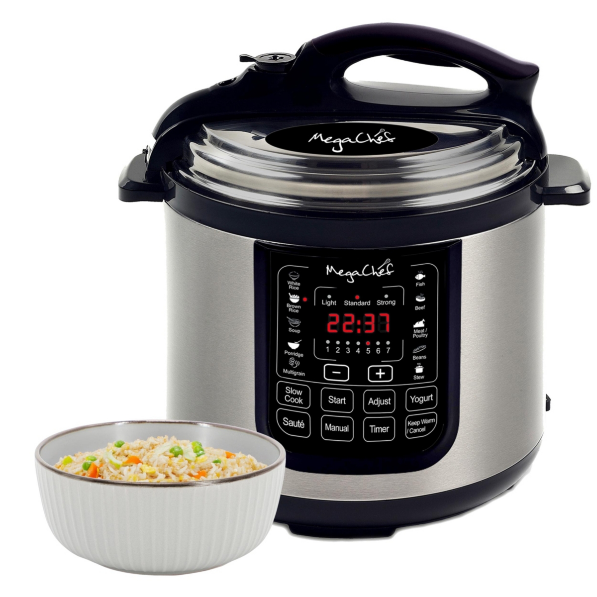 Click here for Megachef 8 Quart Digital Pressure Cooker with 13 P... prices