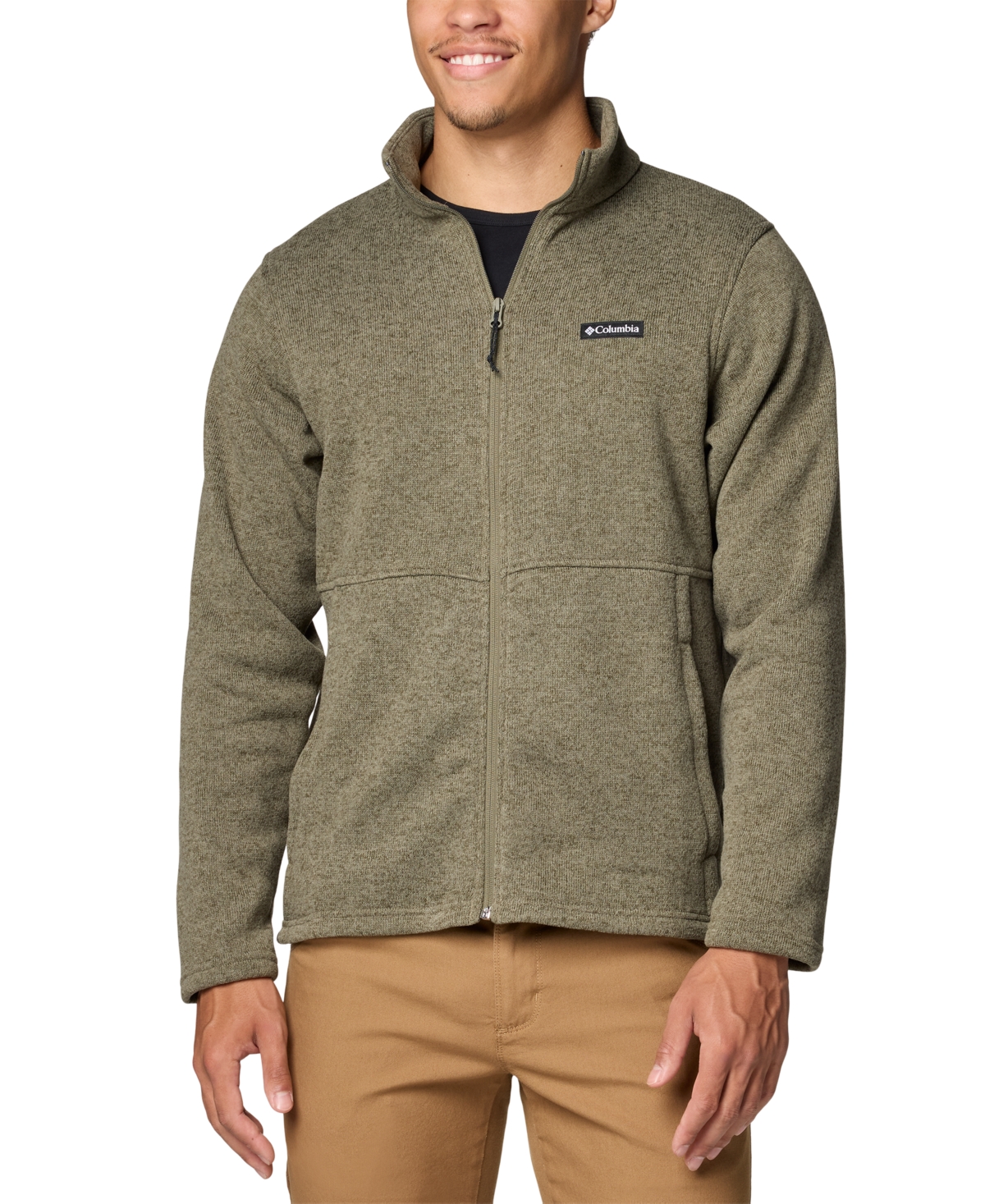 Click here for Columbia Mens Alto Pass Textured Knit Sweater Flee... prices