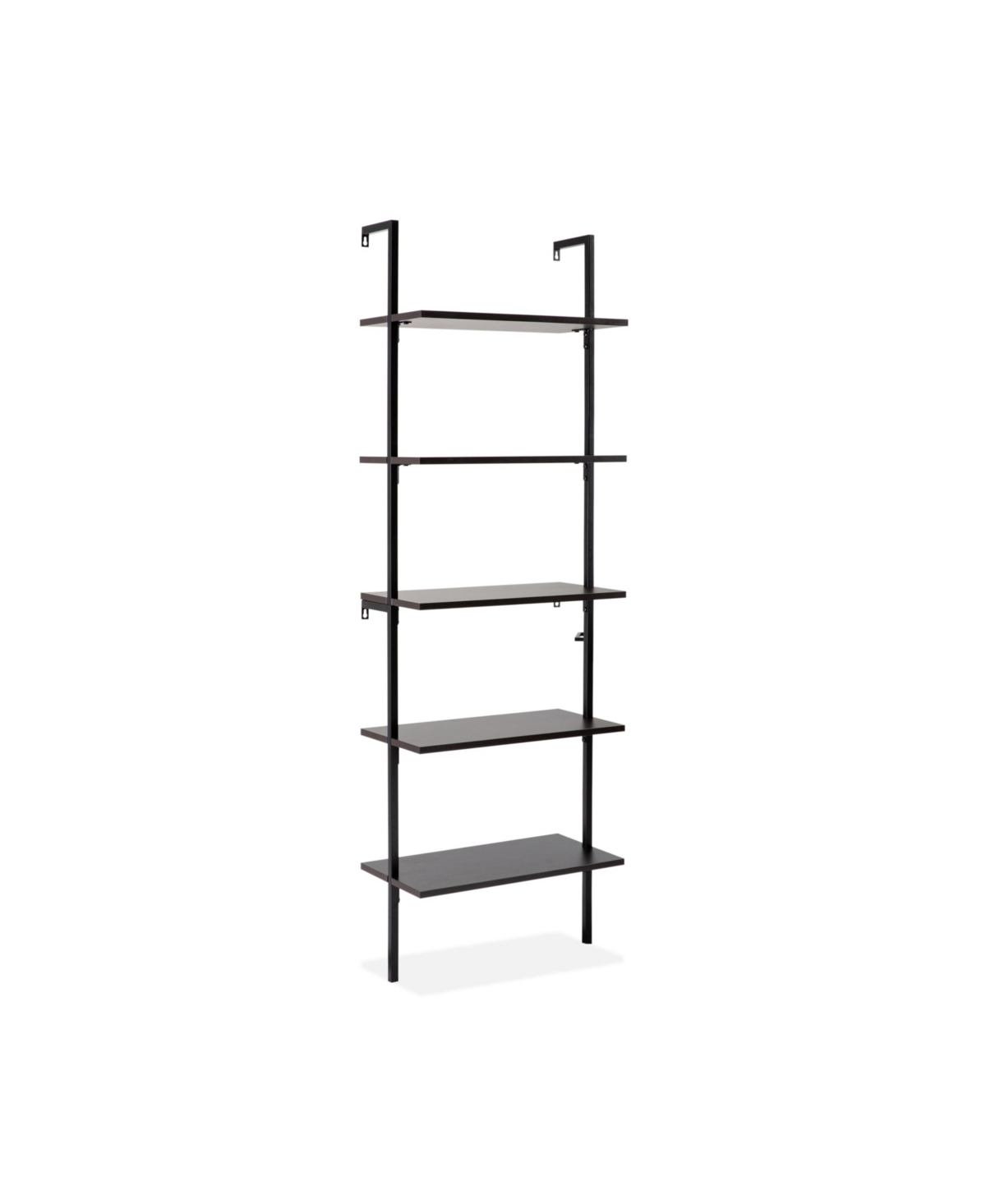 Click here for Madera Industrial 5-Shelf Wood Wall-Mounted Open L... prices