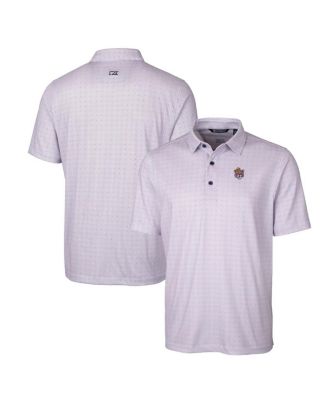 Cutter & Buck Men's LSU Tigers Primary Team Logo Pike Double Dot Print ...