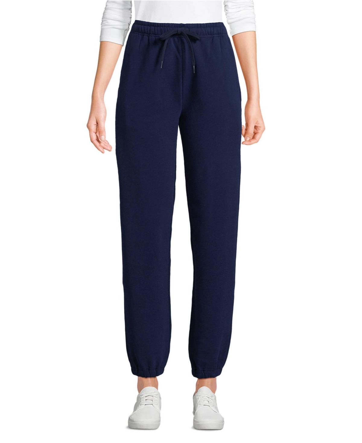 Click here for Lands End Womens Serious Sweats High Rise Jogger P... prices