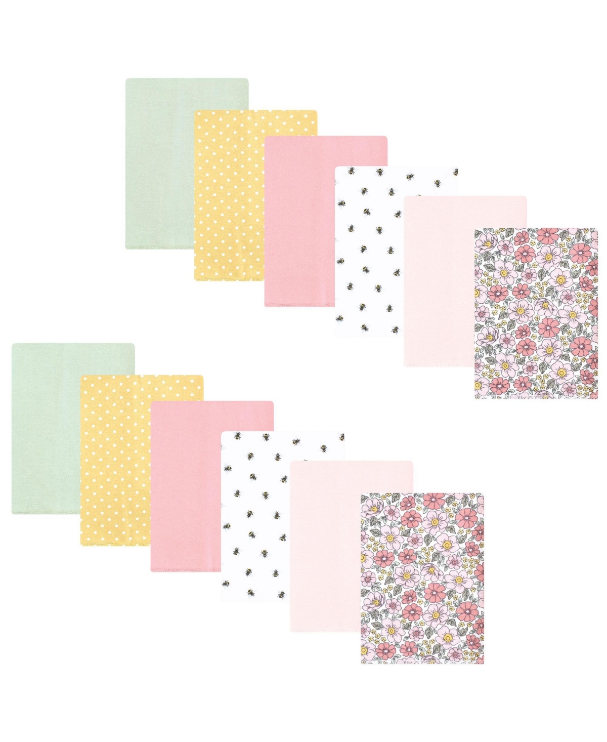 Click here for Hudson Baby Girls 12Pk Flannel Burp Cloth (Cotton... prices