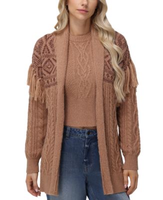 Frye Women's Southwestern Cable Knit Cardigan - Macy's