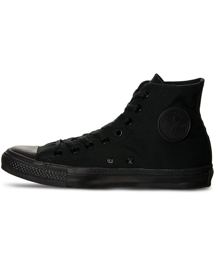 Converse Men's Monochrome Chuck Taylor Hi Top Casual Sneakers from ...
