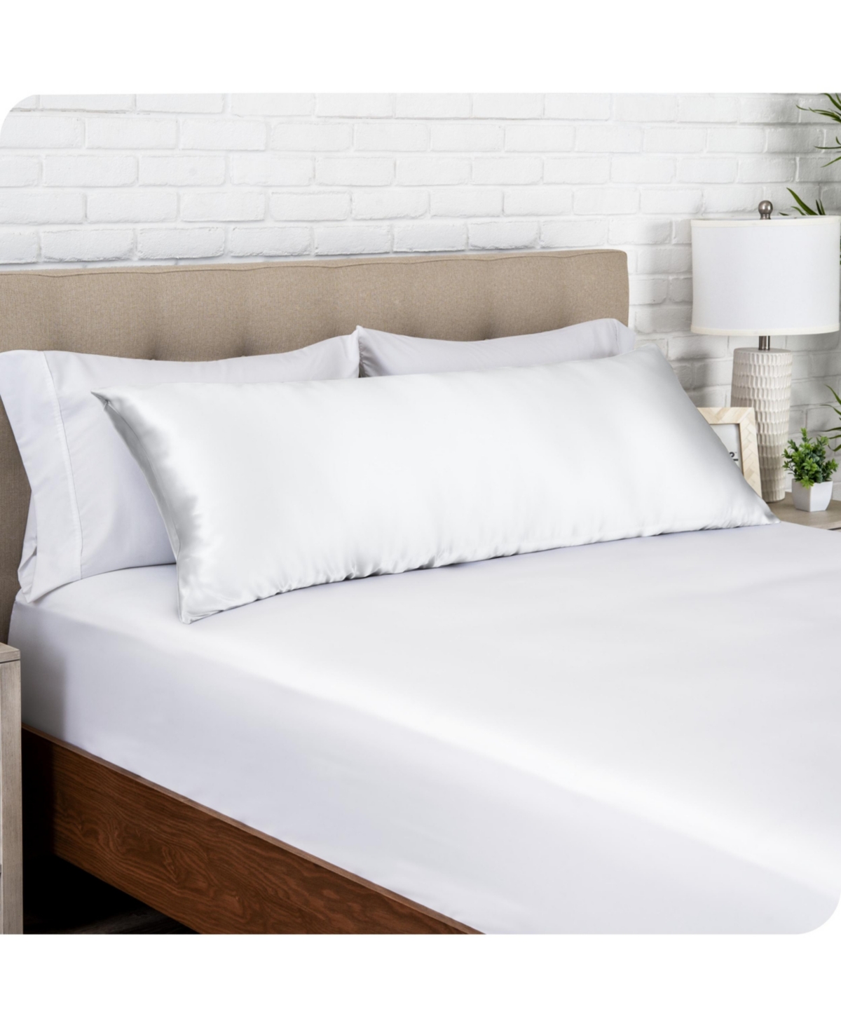 Click here for Bare Home Satin Body Pillowcase 20" x 54"... prices
