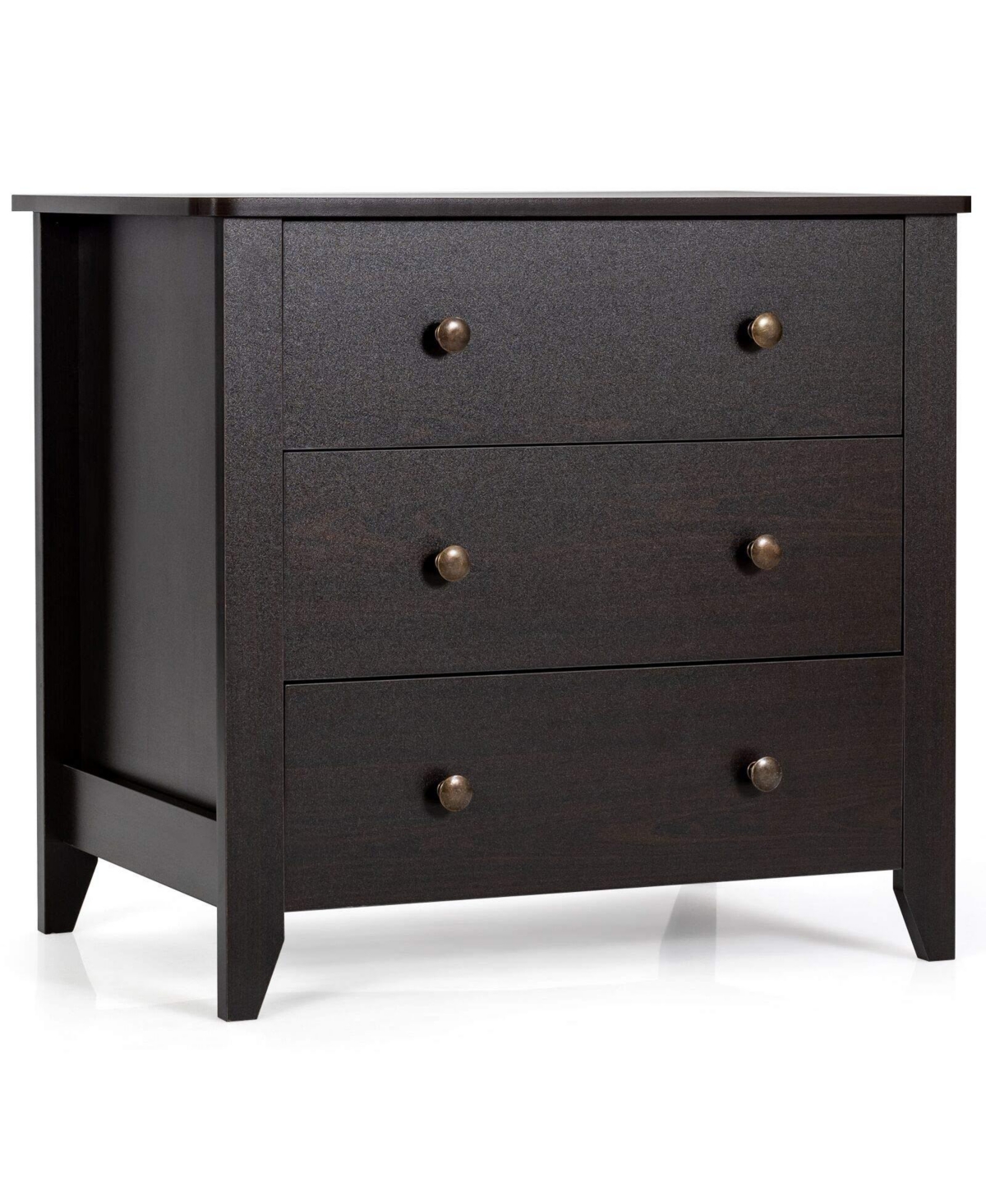 Click here for 3 Drawer Dresser Chest of Drawers Bedside Table -... prices