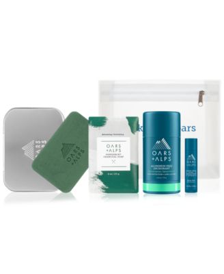 Oars + Alps 5-Pc. Holiday Mint Skincare Set - Macy's