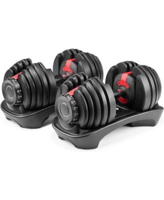 IRONGEAR Adjustable Dumbbells Set of 2 Version 1.0 52.5 lbs x 2 Anti Slip Handle Free Weights Dumbbell Set for Men Women Full Body Home Gym Workouts Sturdy Durable with Fitted