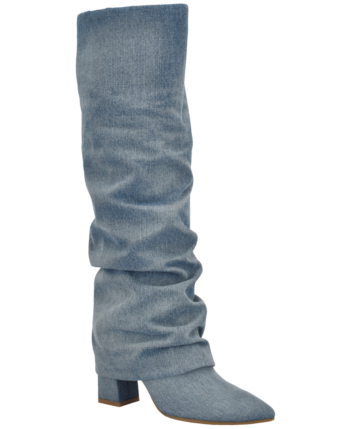Click here for Guess Womens Geima Tall Slouchy Foldover Block Hee... prices