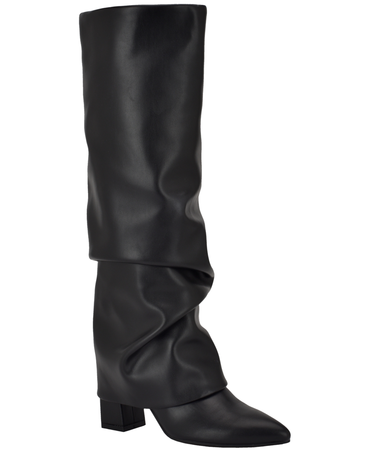 Click here for Guess Womens Geima Tall Slouchy Foldover Block Hee... prices