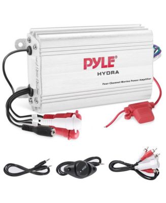 Pyle 4-Ch. Waterproof Marine Amplifier, 1200 Watt, MP3/iPod Compatible ...
