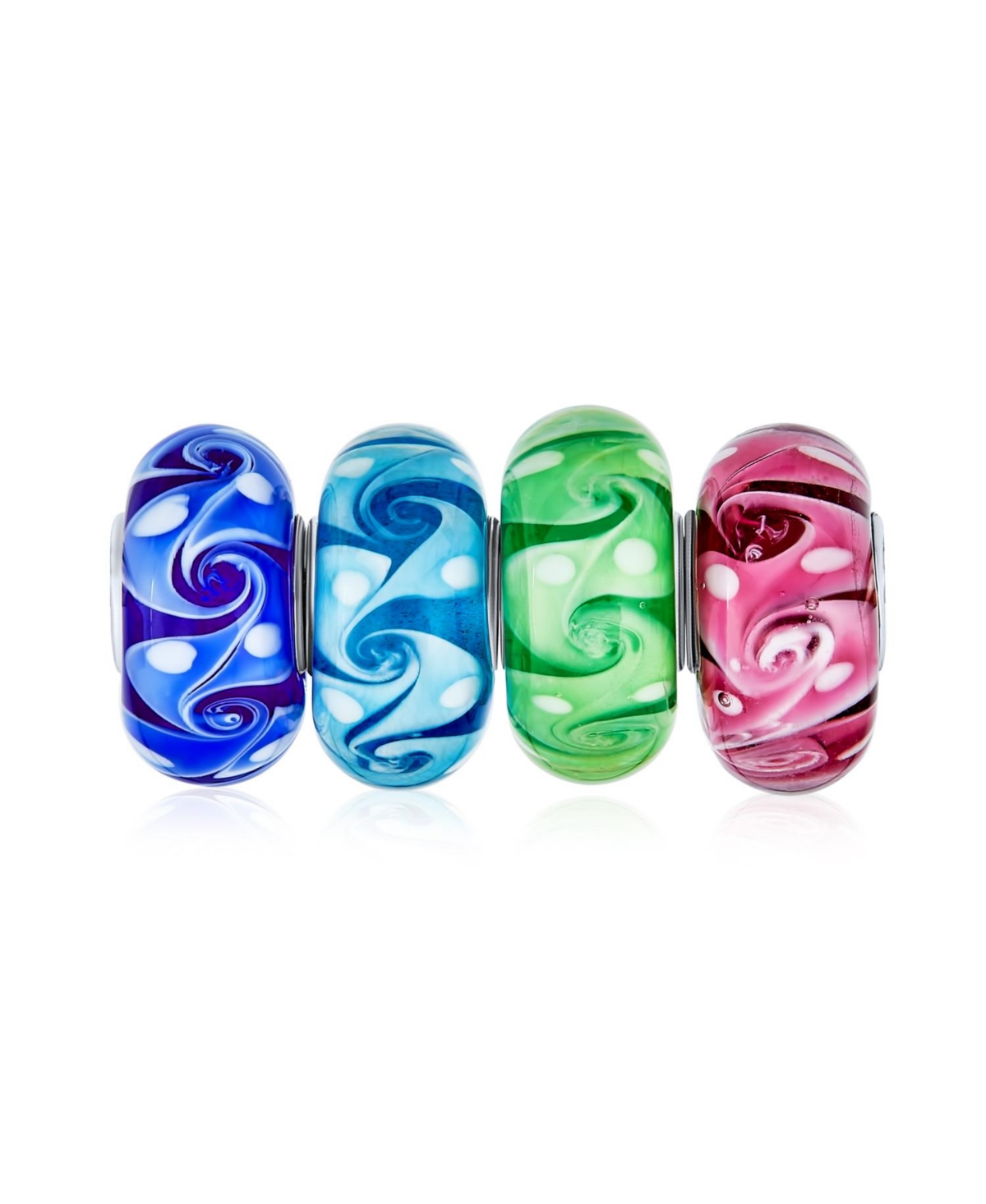 Click here for Bling Jewelry Murano Glass Multi Color Mix Bundle... prices