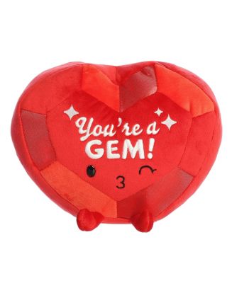 Aurora Small You're A Gem JUST SAYIN' Witty Plush Toy Red 9" - Macy's