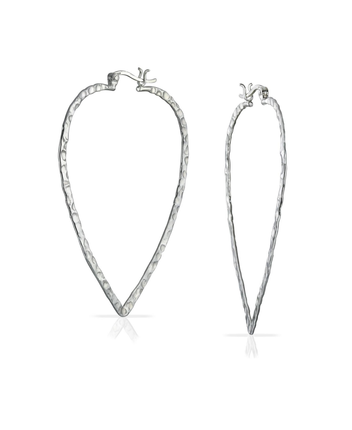 Click here for Bling Jewelry Boho Triangle Leaf Shaped Flat Large... prices