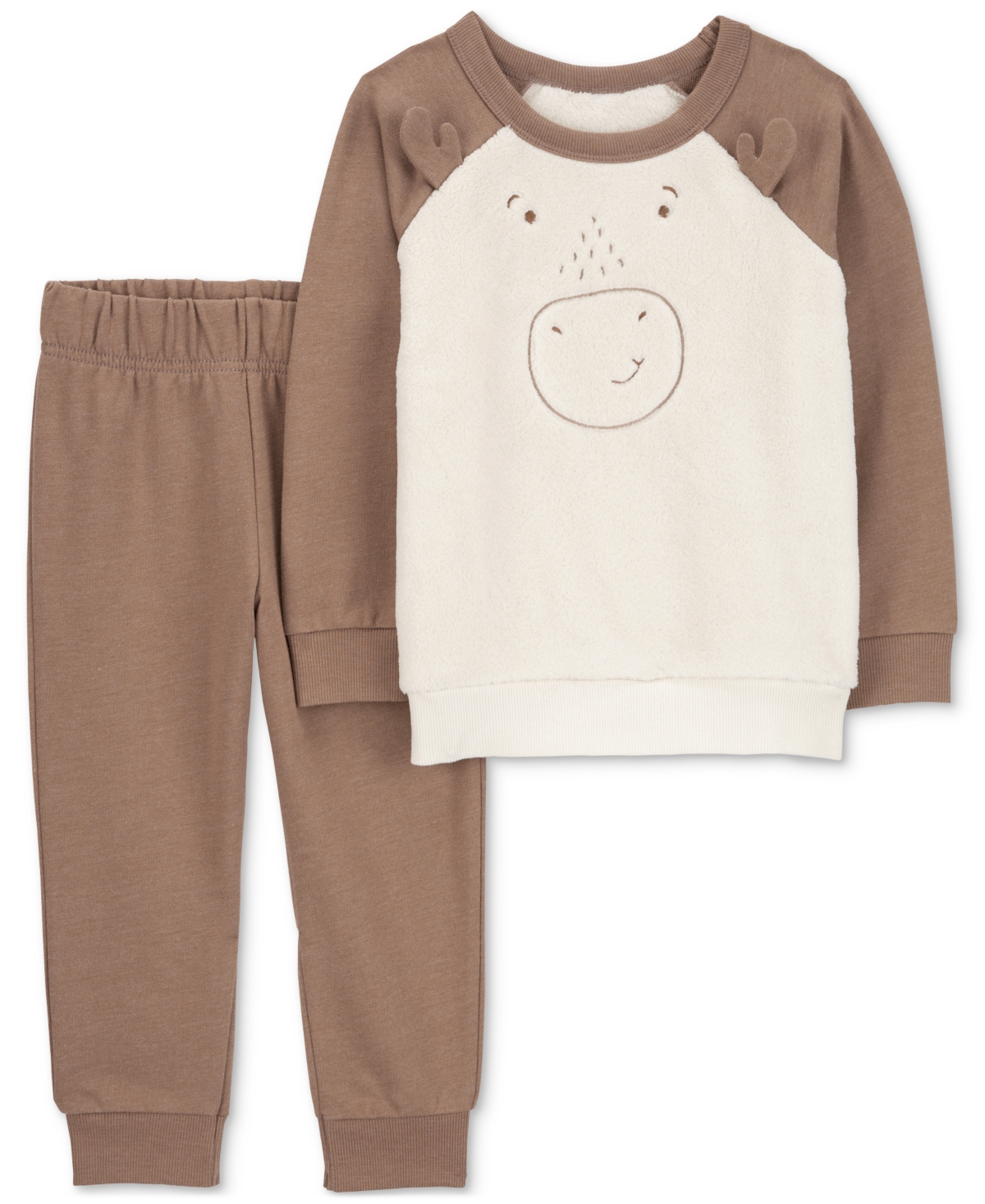 Click here for Carters Toddler Boys Fuzzy Moose Pullover & Fleece... prices