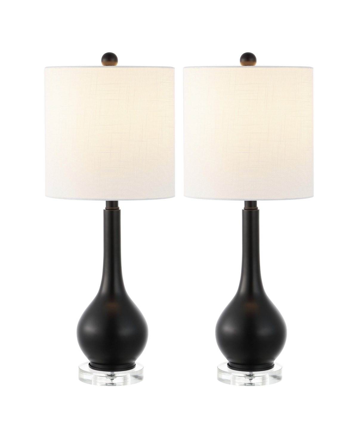 Click here for Jonathan Y Dylan 25 Metal/Crystal Teardrop Led Tab... prices