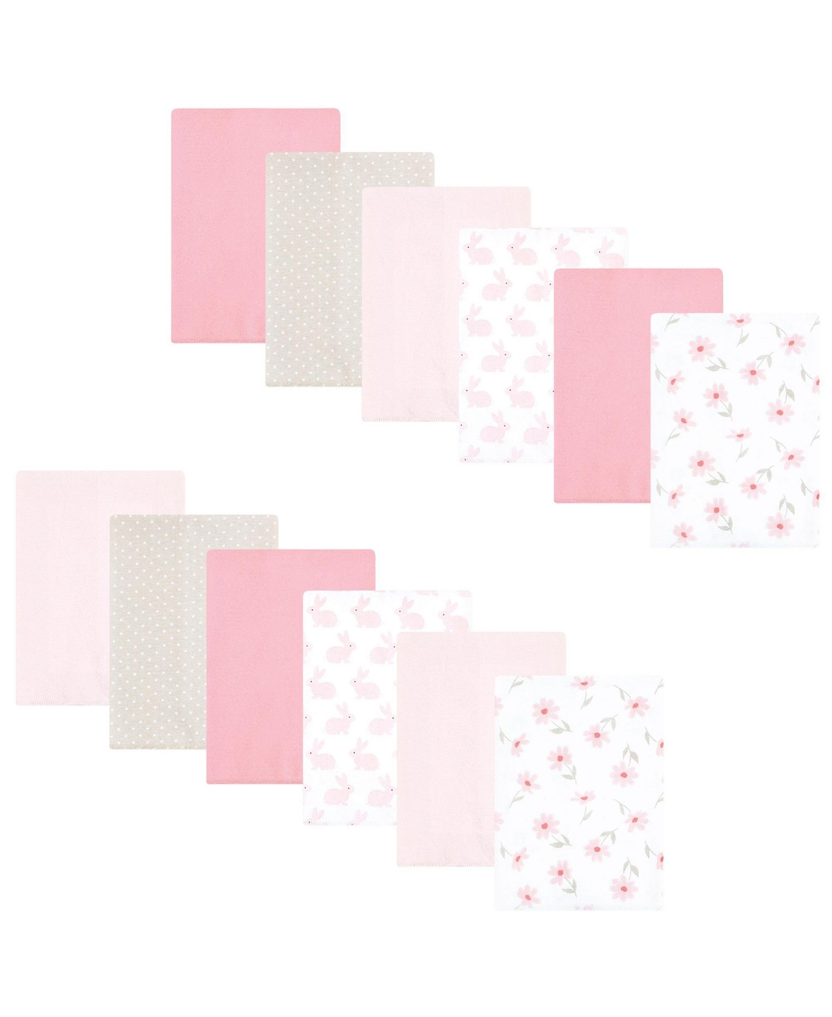 Click here for Hudson Baby Girls 12Pk Flannel Burp Cloth (Cotton... prices