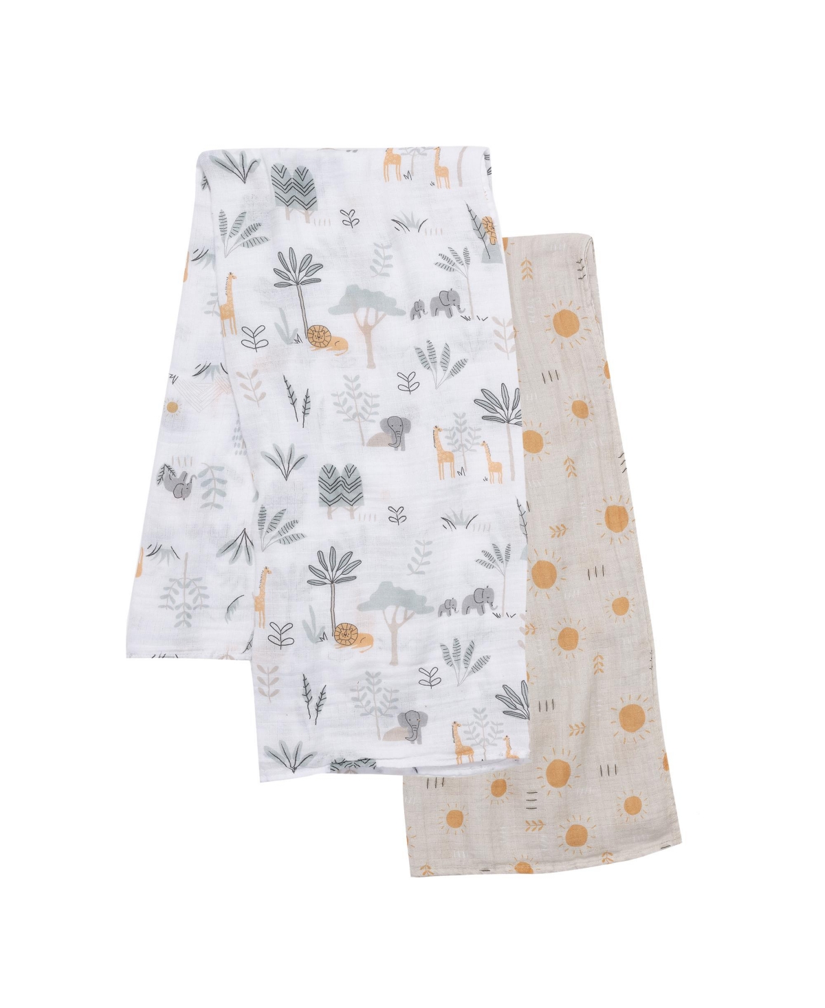 Click here for Lambs & Ivy Jungle Adventure 2-Pack Cotton Muslin... prices