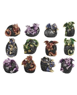 FC Design 12-PC Set 2"H Mini Dragon Set Figurine Decoration Home Decor ...