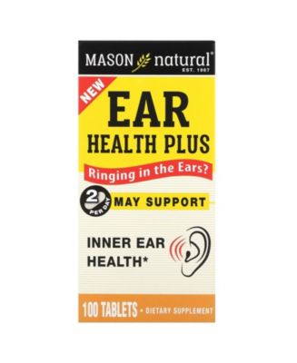 Mason Natural Ear Health Plus - 100 Tablets - Macy's