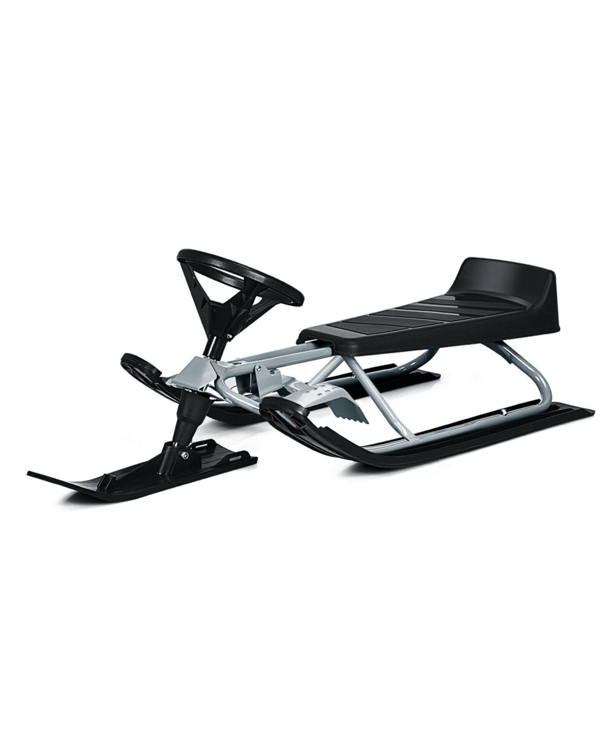 Click here for Sugift Kids Snow Sled with Steering Wheel and Doub... prices