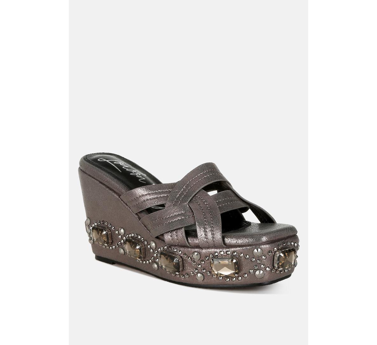 Click here for Blistronic Chunky Diamante & Rhinestone Cut-Out Sa... prices