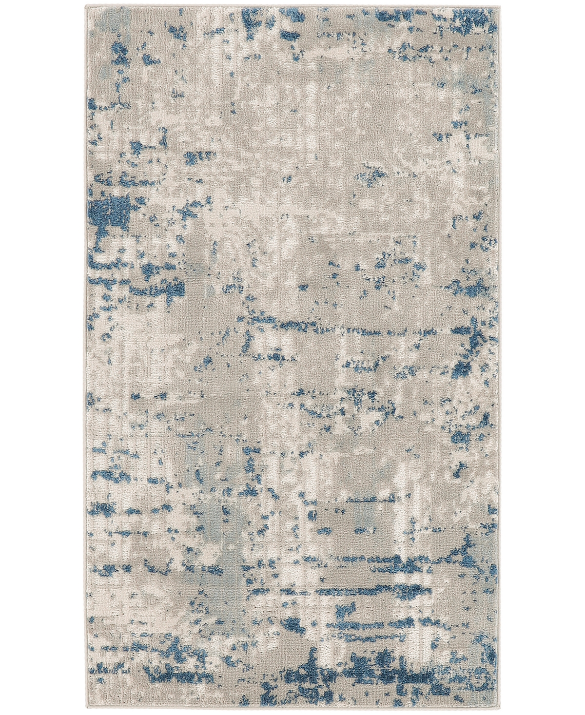 Click here for Nourison Home Quarry QUA01 3x5 Area Rug - Ivory/Gr... prices
