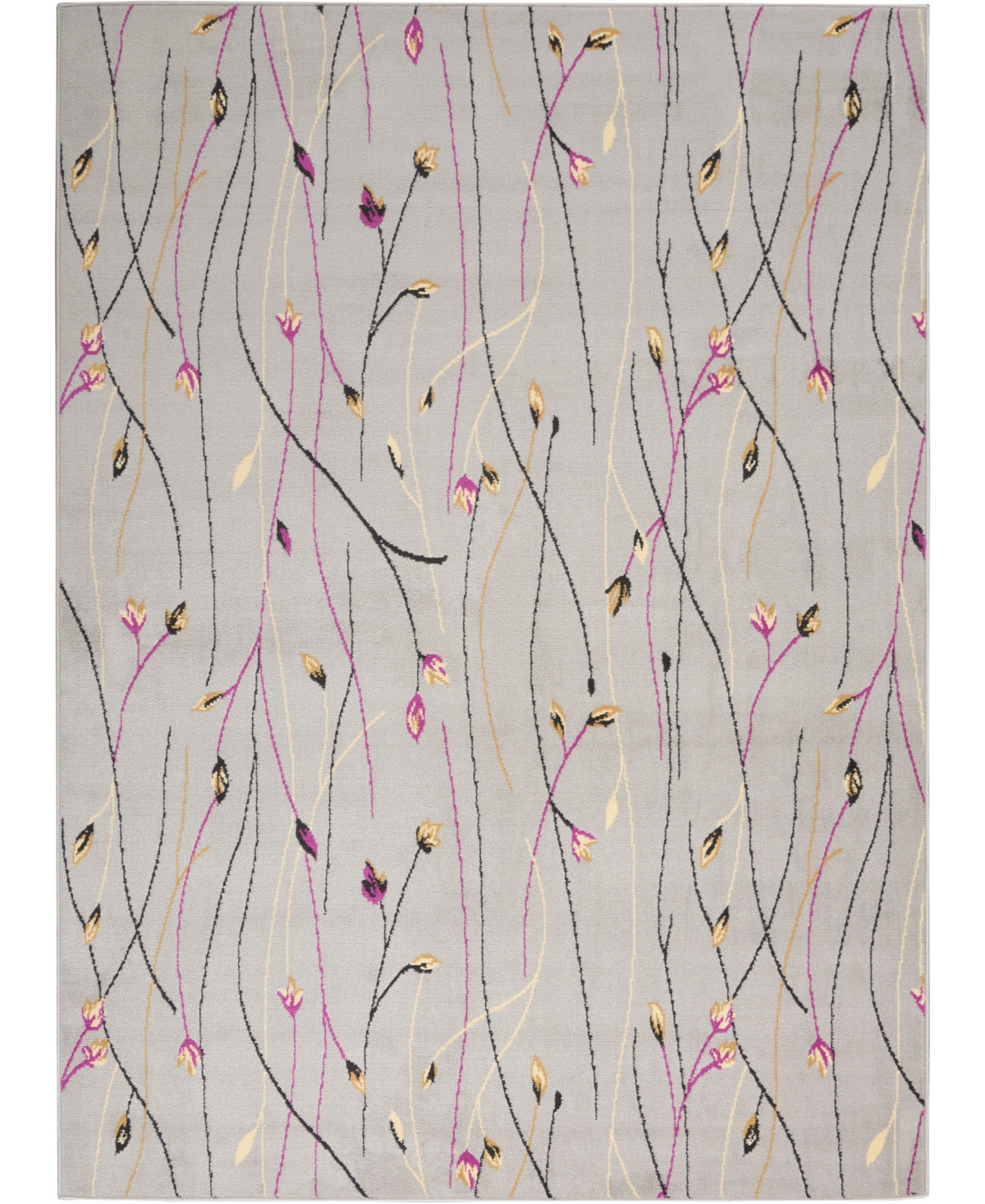 Click here for Nourison Home Grafix GRF15 6x9 Area Rug - Gray prices