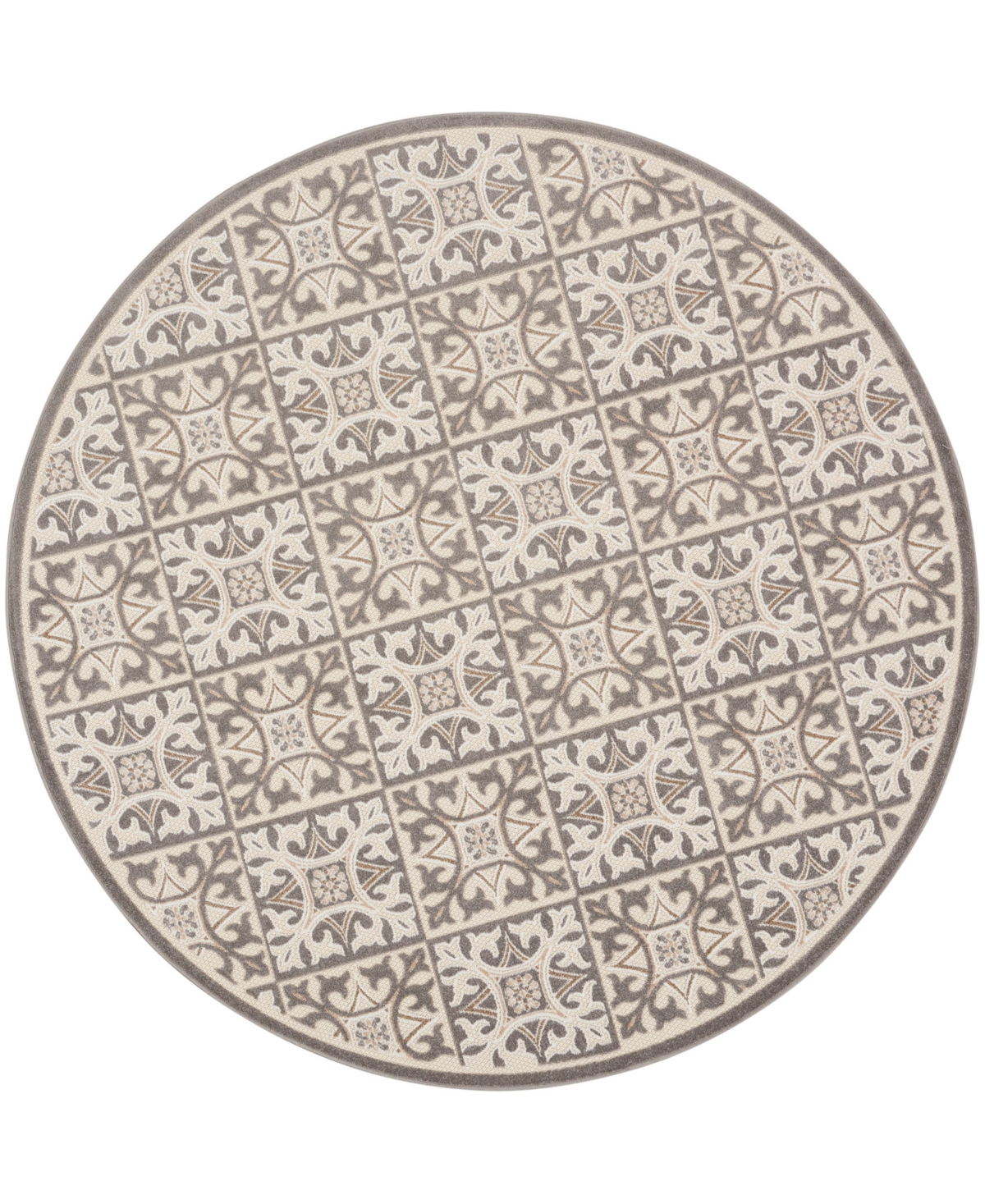 Click here for Nourison Home Aloha ALH34 710x710 Round Area Rug -... prices