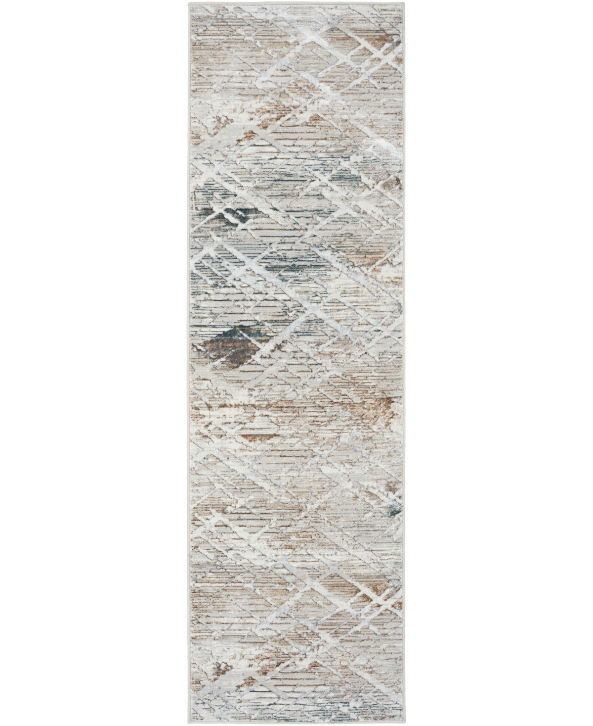 Click here for Nourison Home Glitz GLZ11 23x76 Runner Area Rug -... prices