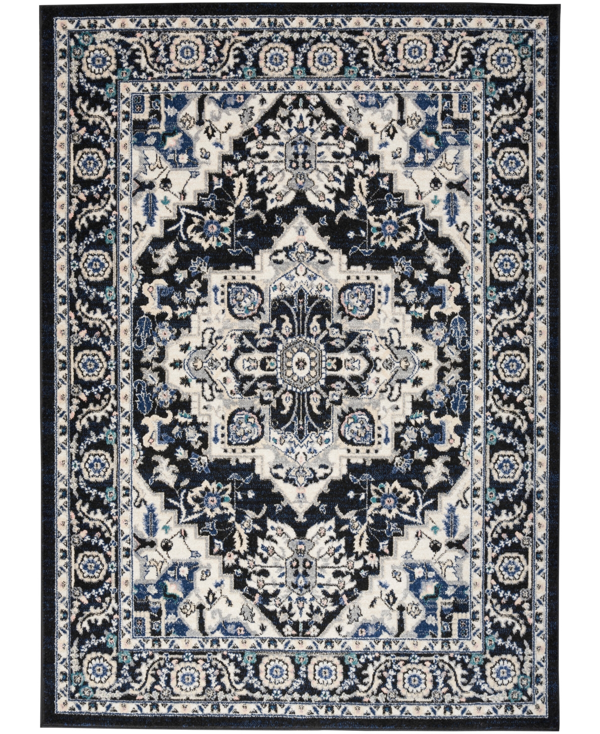 Click here for Nourison Home Passion PSN33 53x73 Area Rug - Black prices