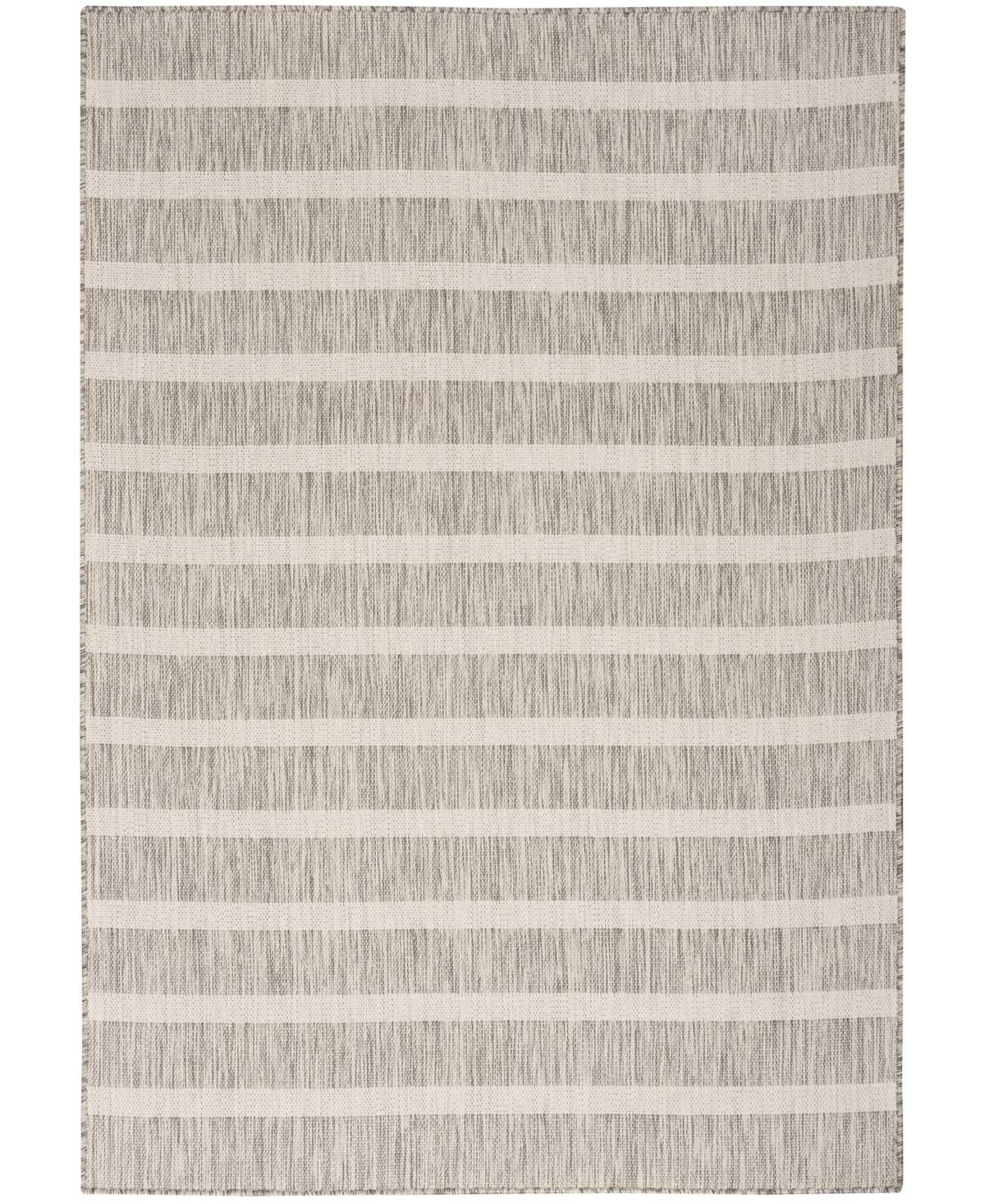 Nourison Home Positano POS03 4x6 Area Rug - Gray/Ivory