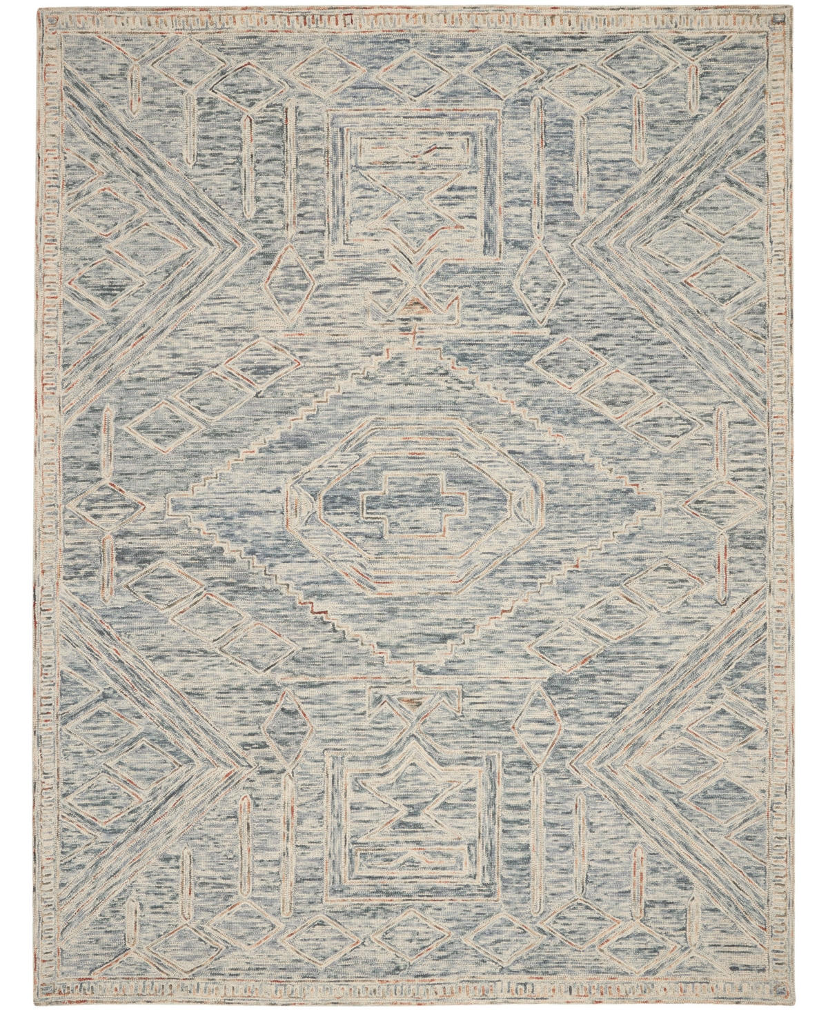 Click here for Nourison Home Interlock ITL02 8x106 Area Rug - Blu... prices