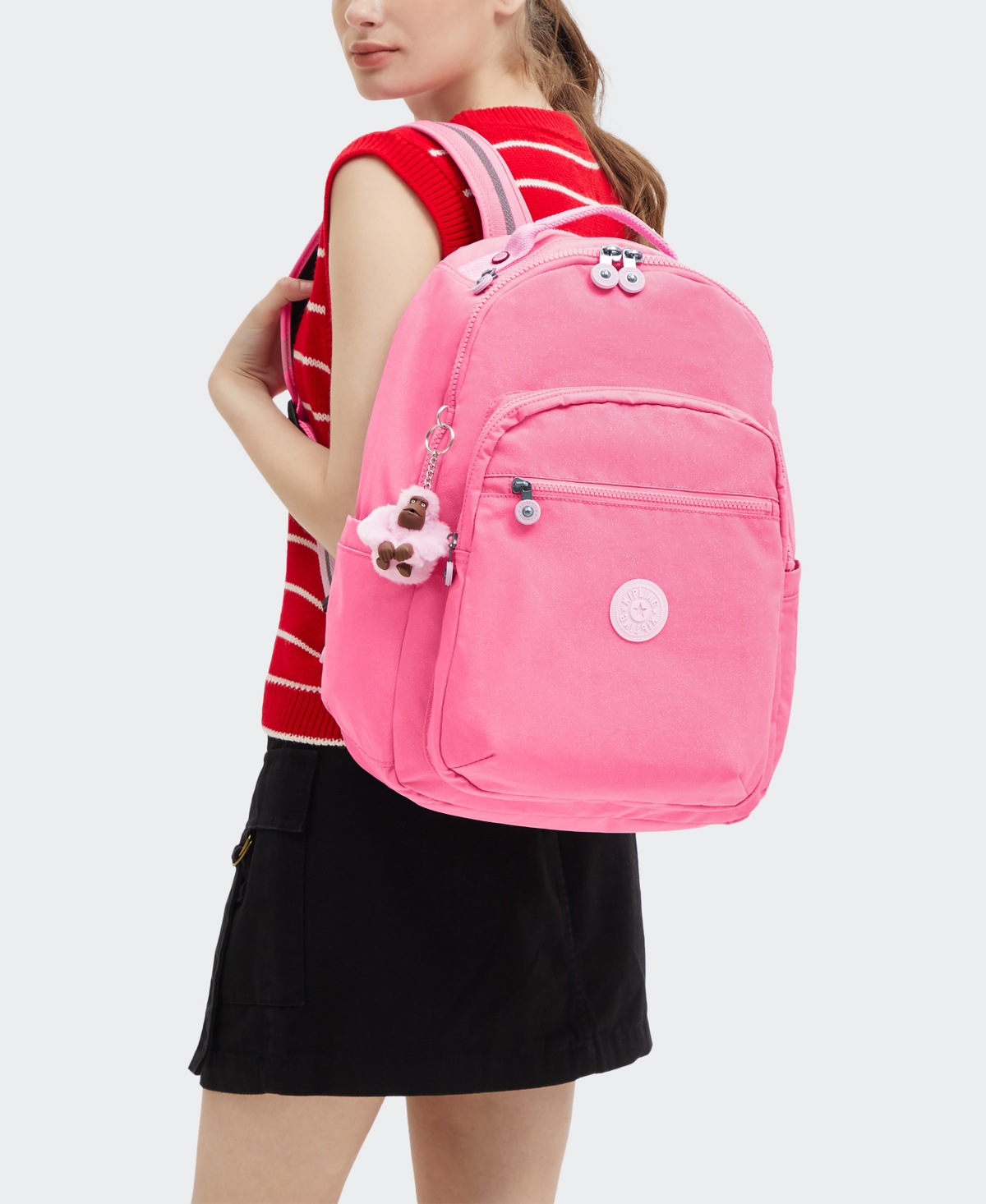 Kipling Seoul Small Backpack In Pink Twinkle | ModeSens