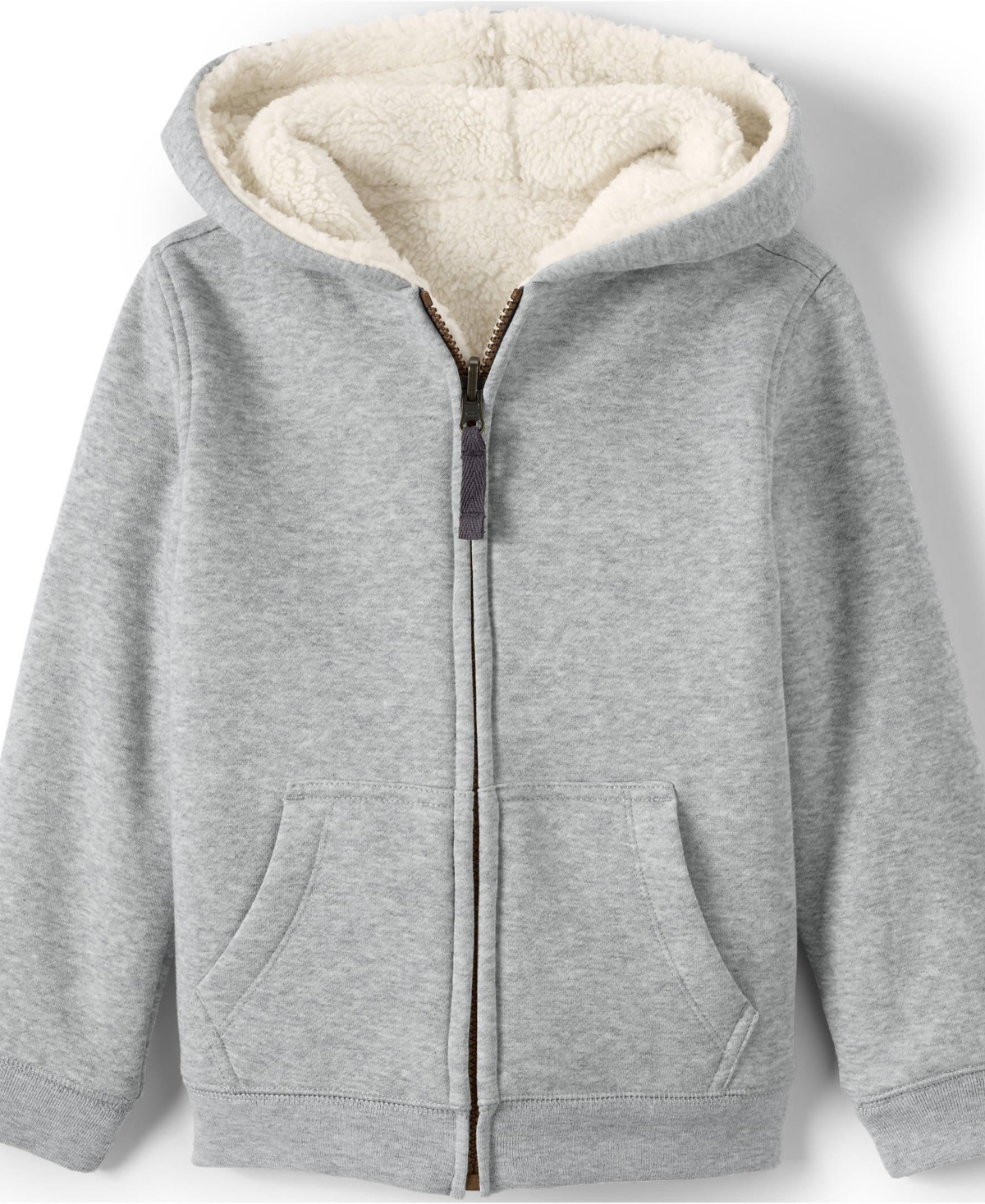 Click here for Lands End Girls Reversible High Pile Fleece Hoodie... prices