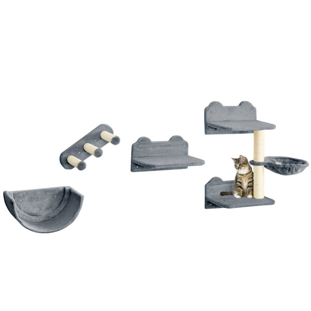 Click here for Cat Wall Shelves  4 Pcs Cat Wall Furniture Cat Cli... prices