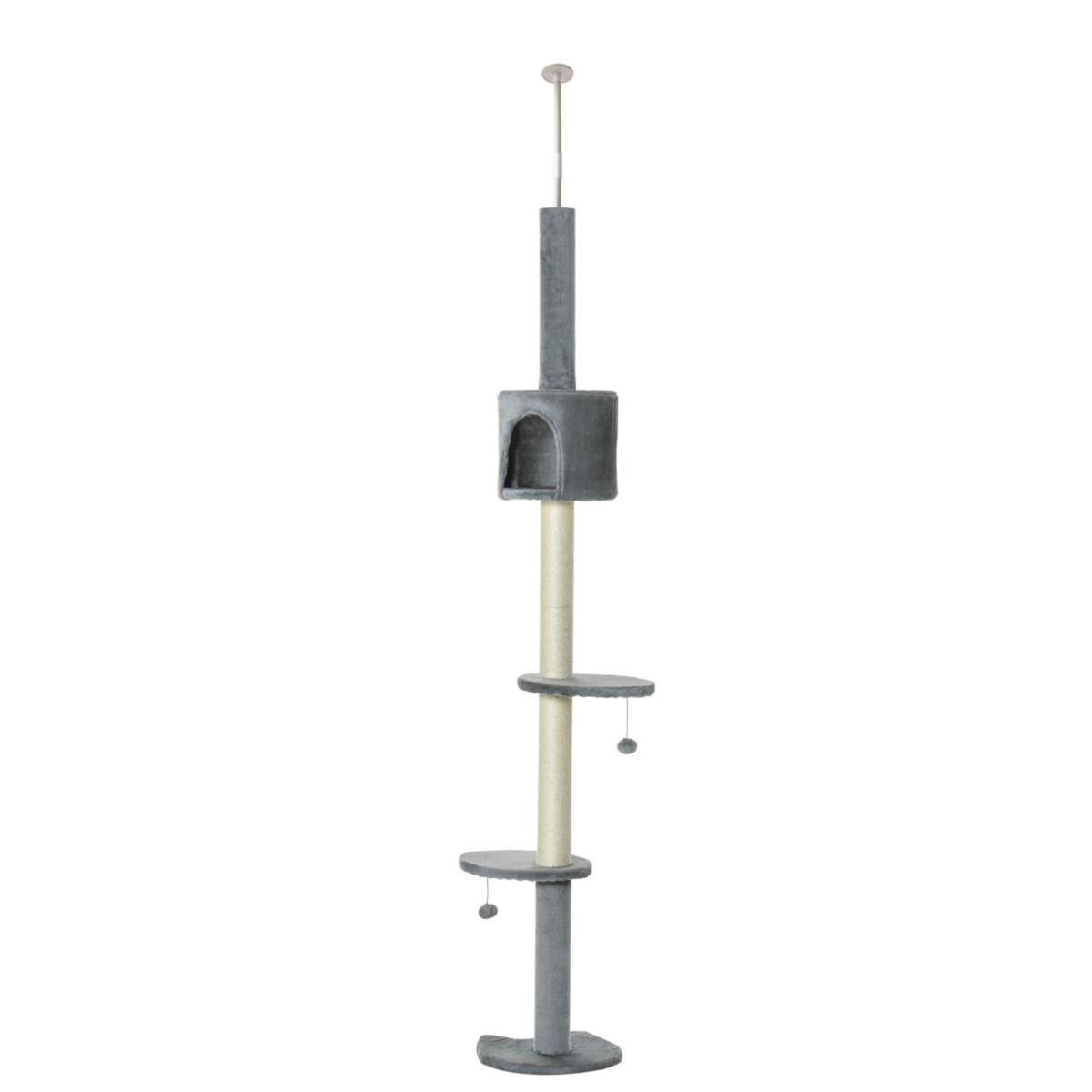 Click here for 85.5" Cat Tree Height Adjustable Floor-to-Cei... prices