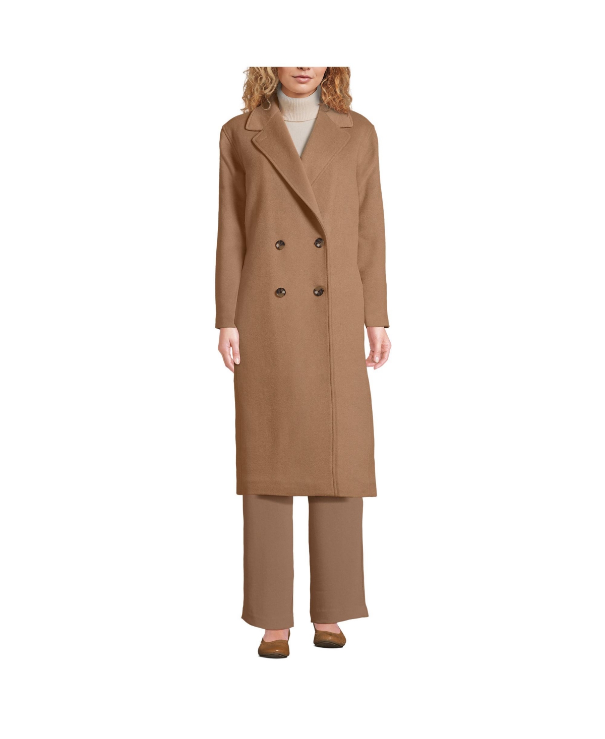 Click here for Lands End Womens Insulated Double Breasted Wool Co... prices