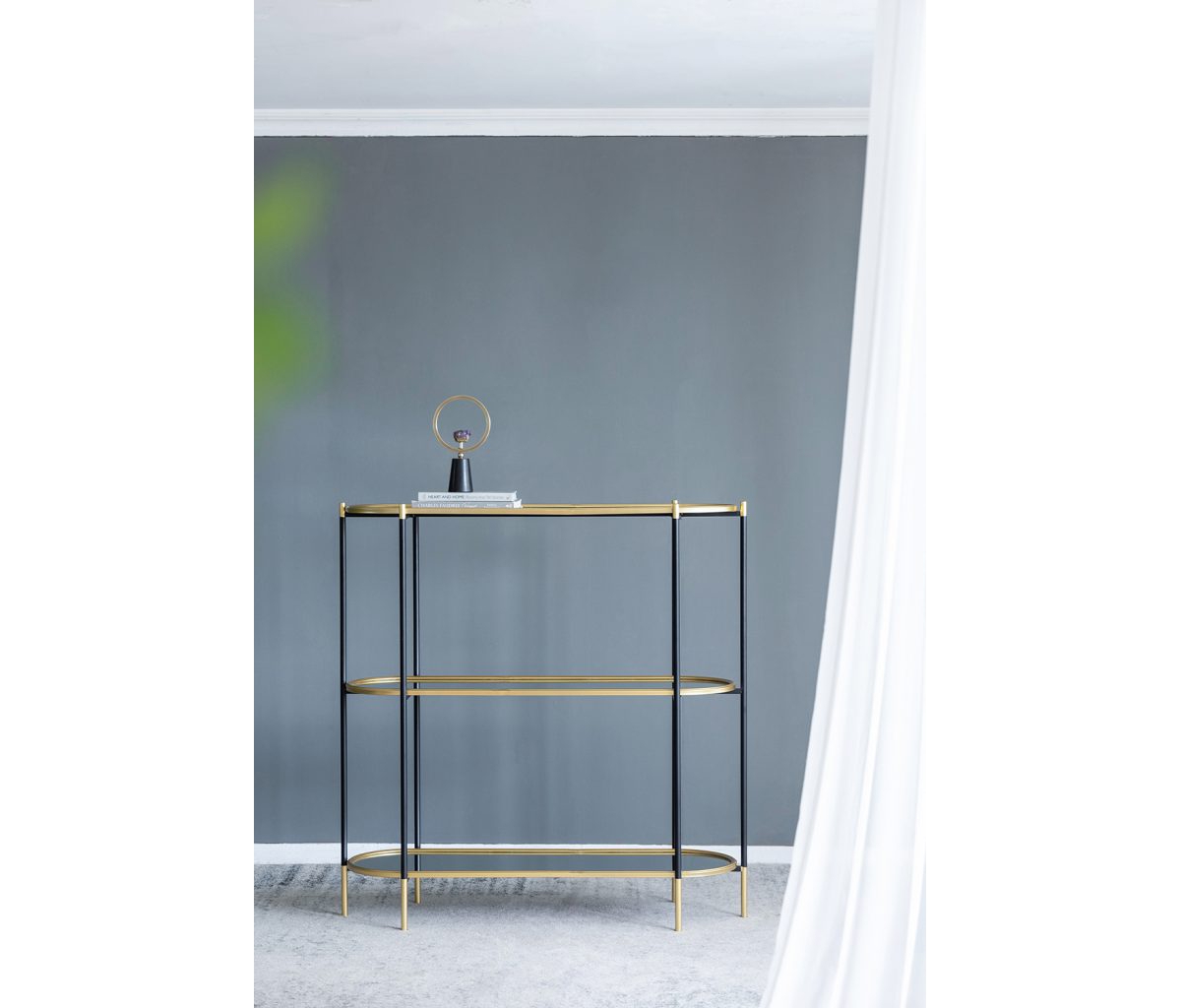 Click here for Streamdale Furniture 48.5x16.5x50 3-Tier Metal Con... prices
