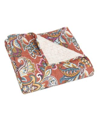 Levtex Elizabeta Reversible Quilted Throw, 50" x 60" - Macy's
