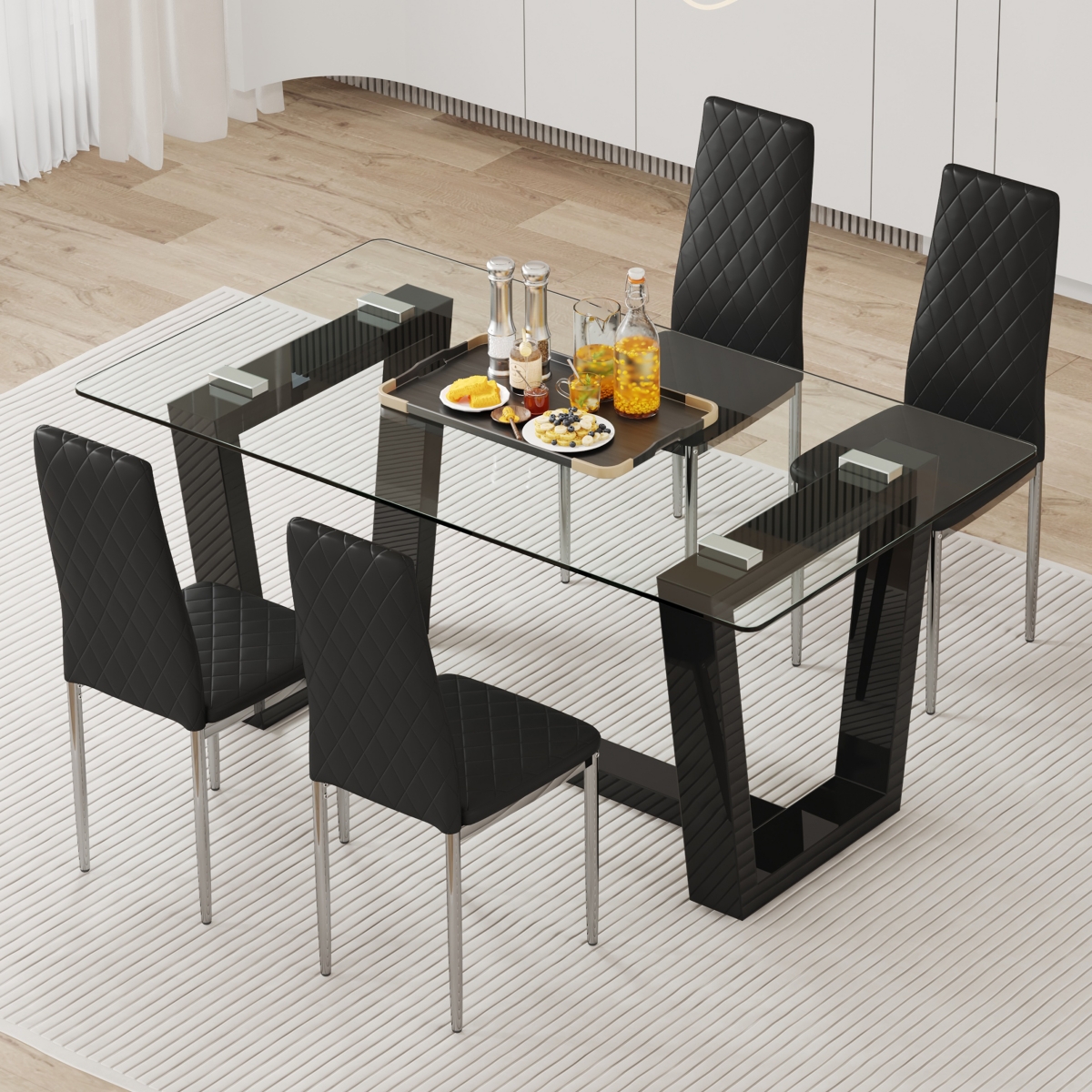 Click here for Streamdale Furniture Table and chair set.a rectang... prices